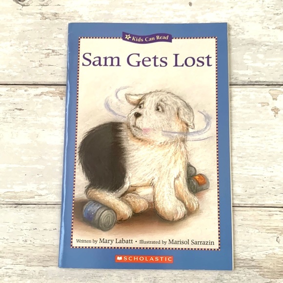 Scholastic | Other | Sam Gets Lost By Mary Labett Childrens Puppy Dog ...